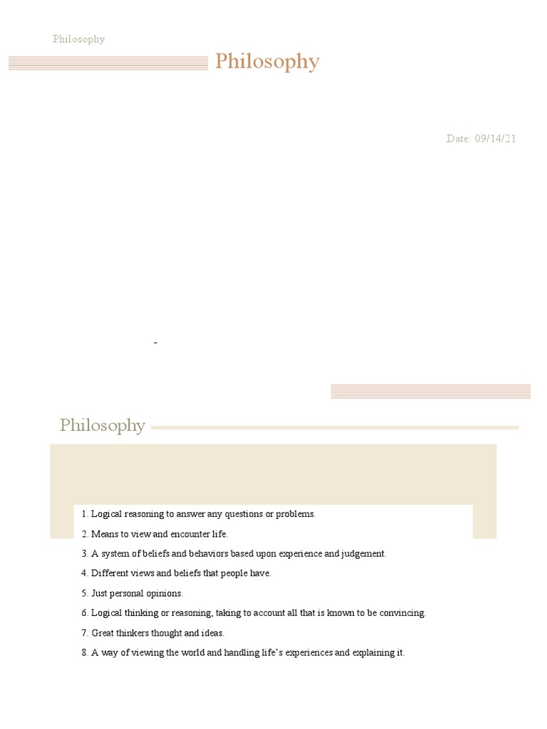 Ms Word Notes Template 1 | PDF | Reason | Socrates