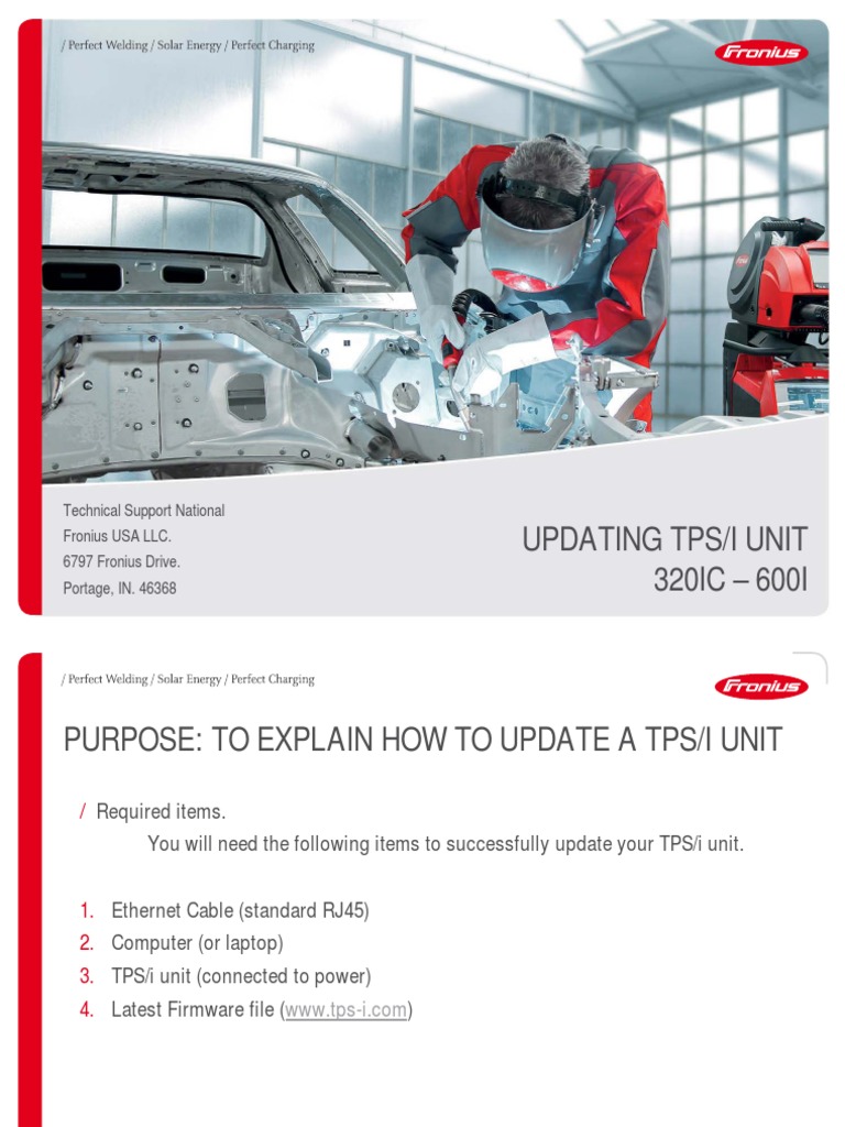 Updating TPS 320ic - 600i Unit | PDF | Internet & Web | World Wide Web