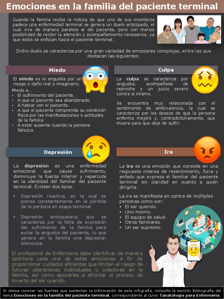 Emociones en La Familia Del Paciente Terminal | PDF | Las emociones ...