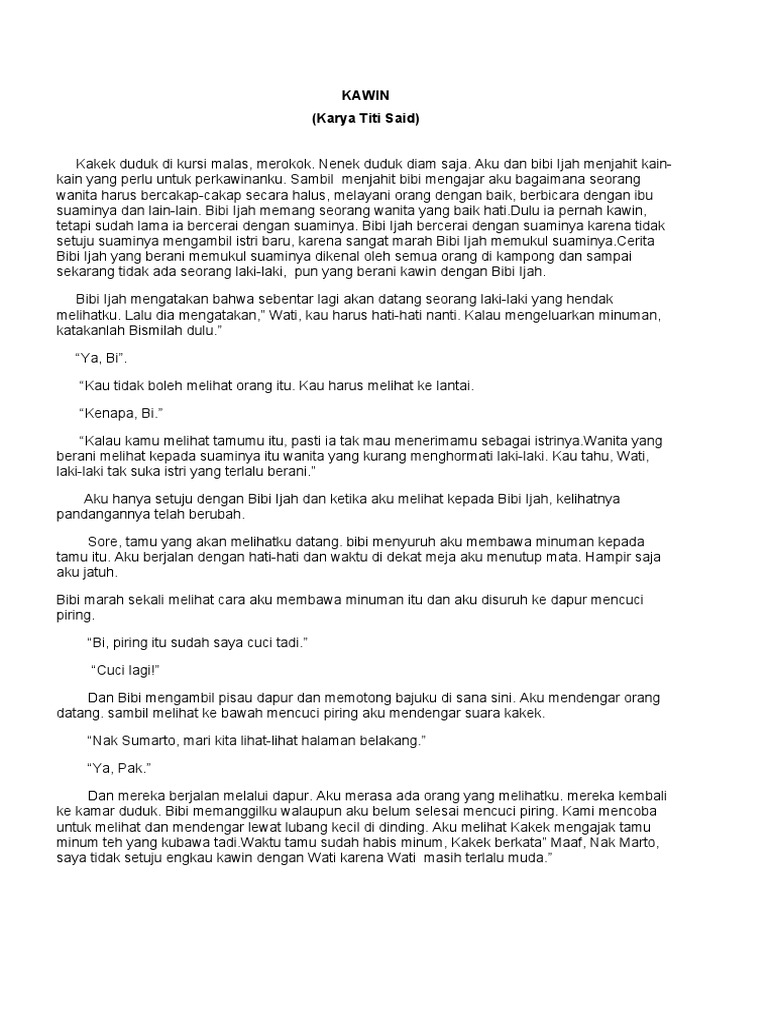 Kawin (Titi Aid) | PDF