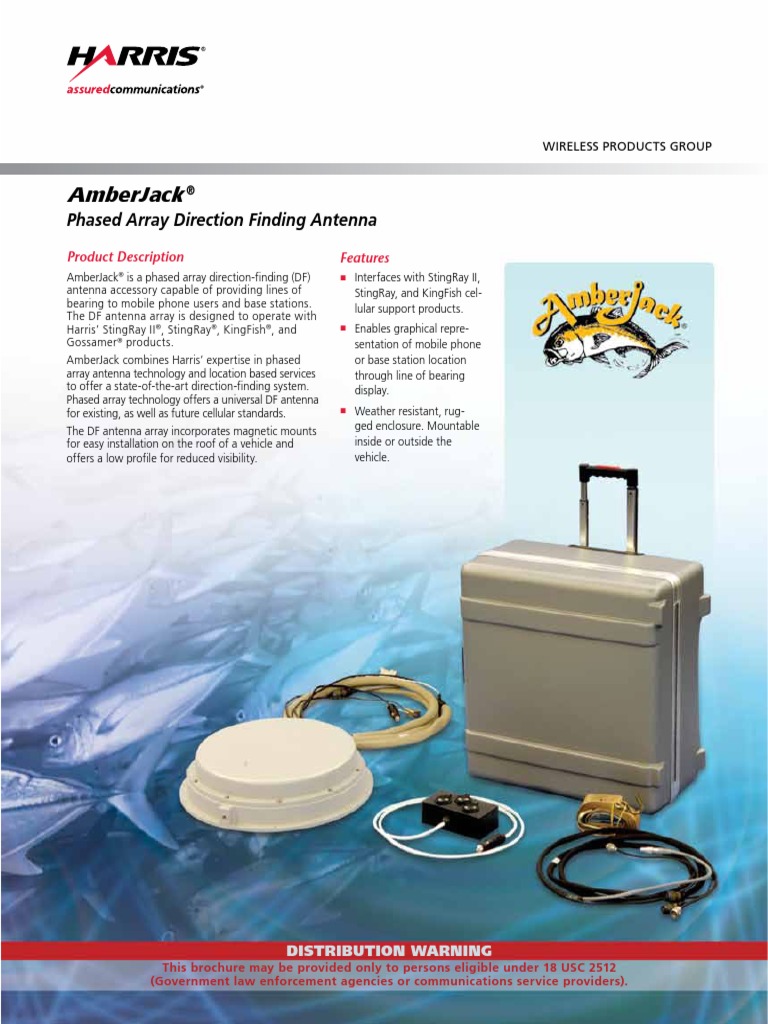 Amberjack: Phased Array Direction Finding Antenna | PDF | Mobile Phones ...