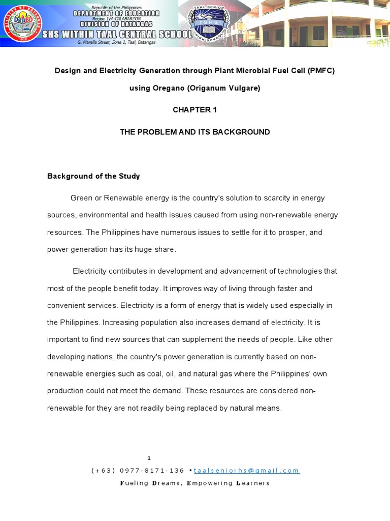 Design and Electricity Generation Through Plant Microbial Fuel Cell ...