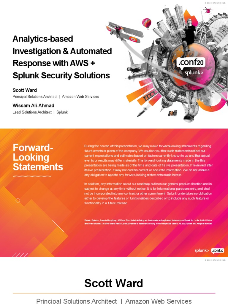 Analytics-Based Investigation & Automated Response With AWS + Splunk ...