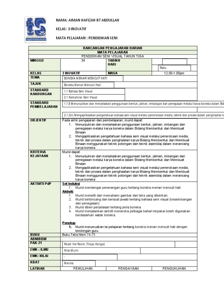 RPH Seni M24 3i | PDF