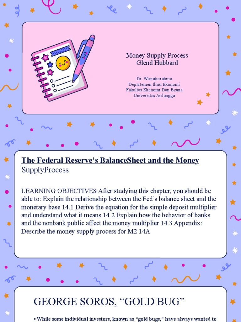 Week 1 - Money Supply Process | PDF | Money Supply | Federal Reserve
