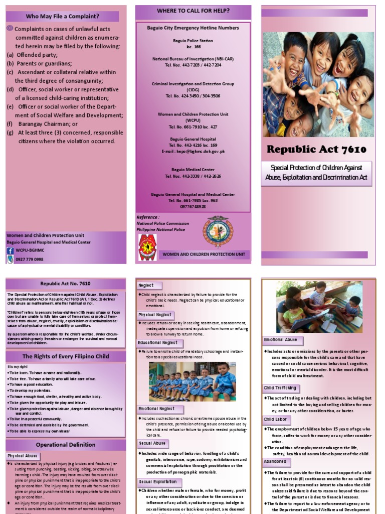 Understanding Child Abuse: A Guide to the Special Protection of ...