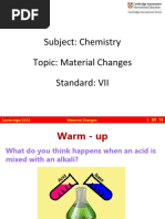 Year 7 Science Revision Pack Key | PDF