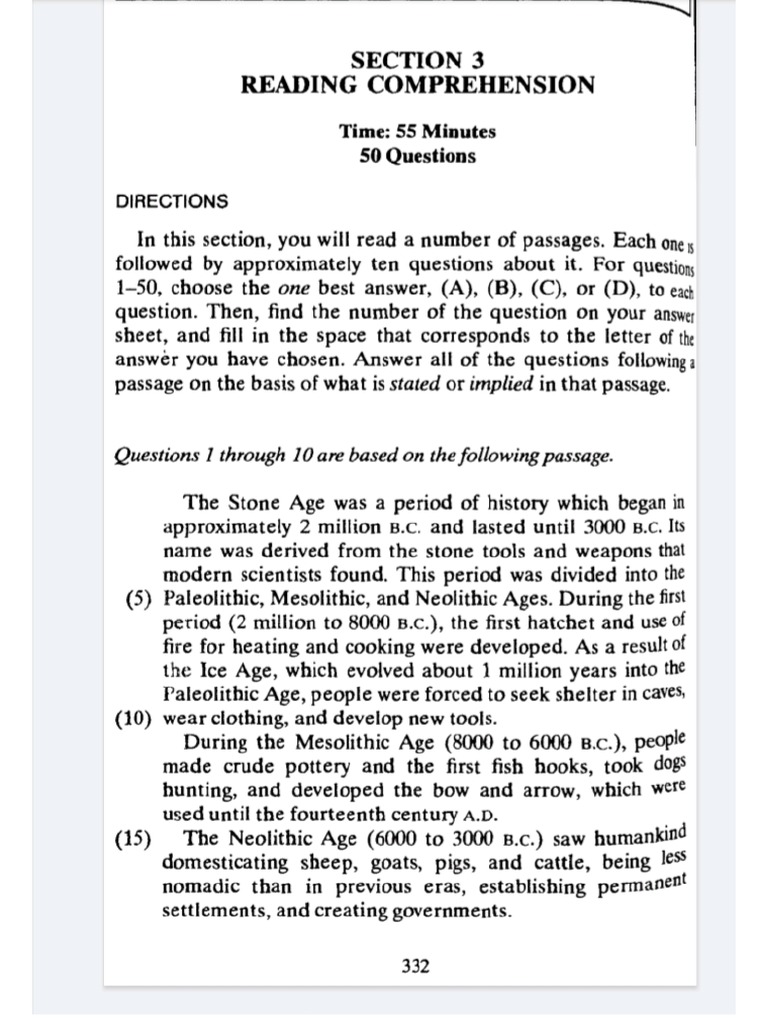 Pre Test Reading Comprehension | PDF