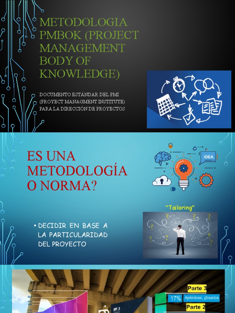 METODOLOGIA PMBOK (Project Management Body of Knowledge | PDF | Gestión de proyectos | Business