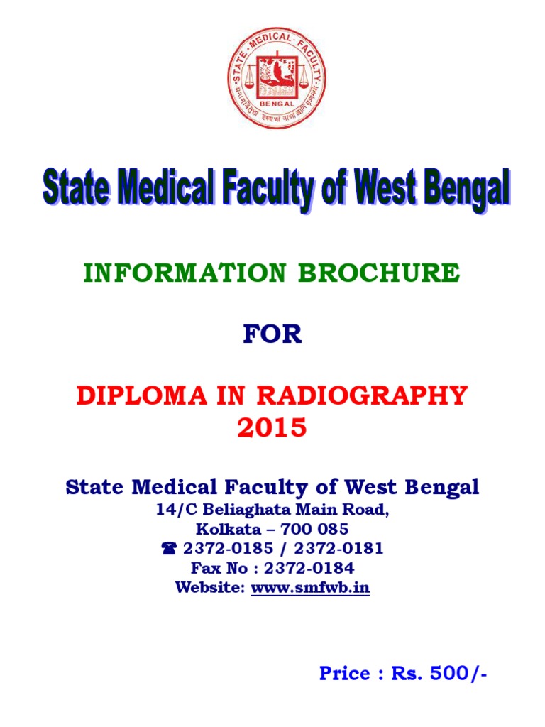 Information Brochure: Diploma in Radiography 2015 | PDF | Ct Scan ...