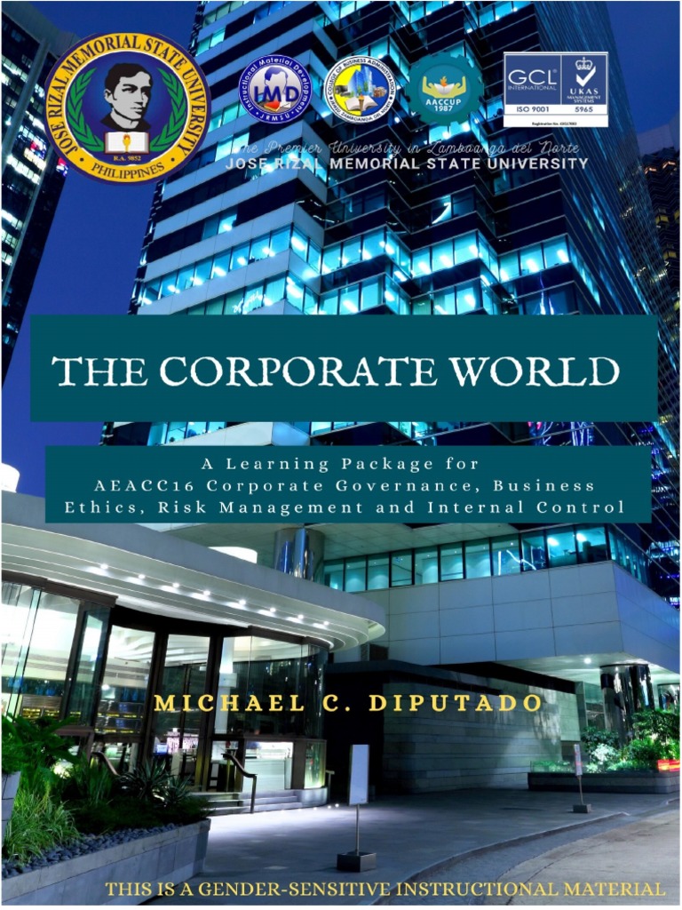 Analyzing Ethical Issues in Corporate Governance, Accounting Practices ...