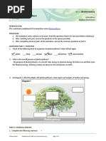 PHOTOSYNTHESIS-Student Worksheet (With Answers) | PDF | Photosynthesis ...