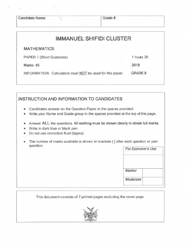 All Subjects Grade 8 | PDF
