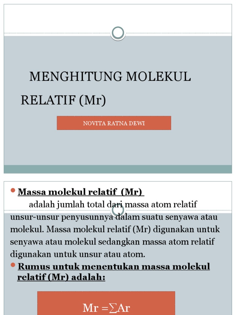 Menghitung MR | PDF