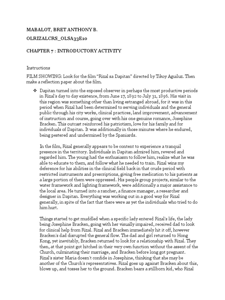 Chapter 7 Introductory Activity Pdf