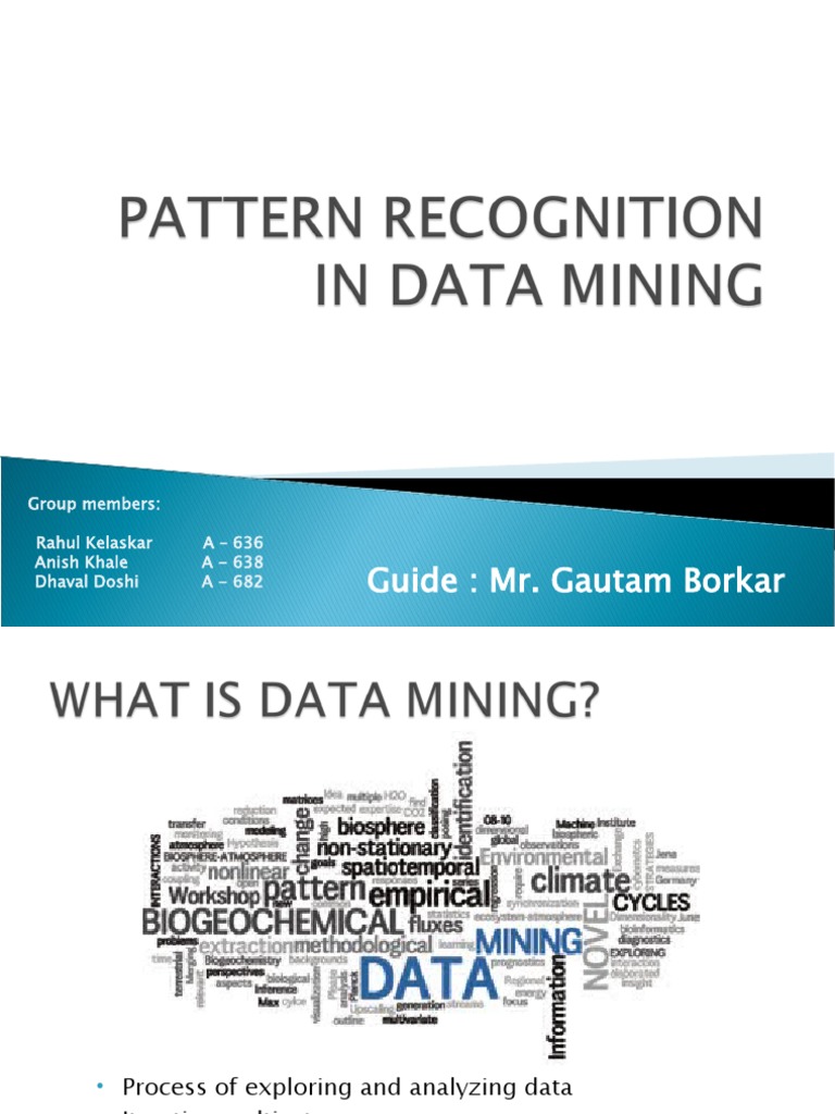 Guide: Mr. Gautam Borkar: Group Members: Rahul Kelaskar A - 636 Anish ...