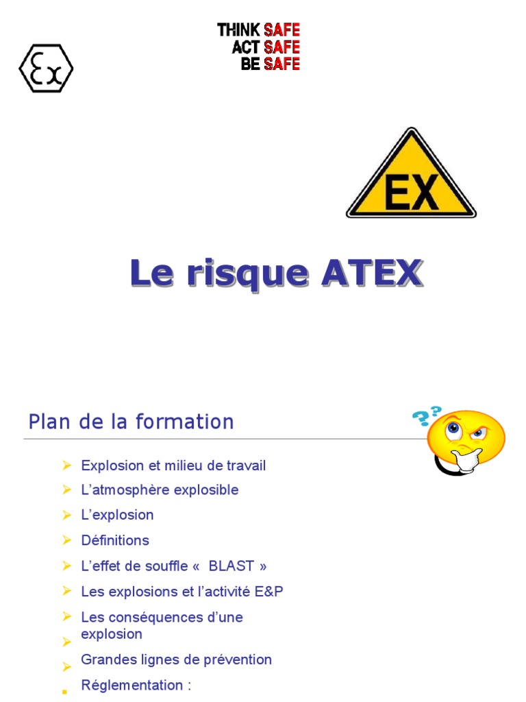 Formation Le Risque ATEX | PDF | Gaz | La nature