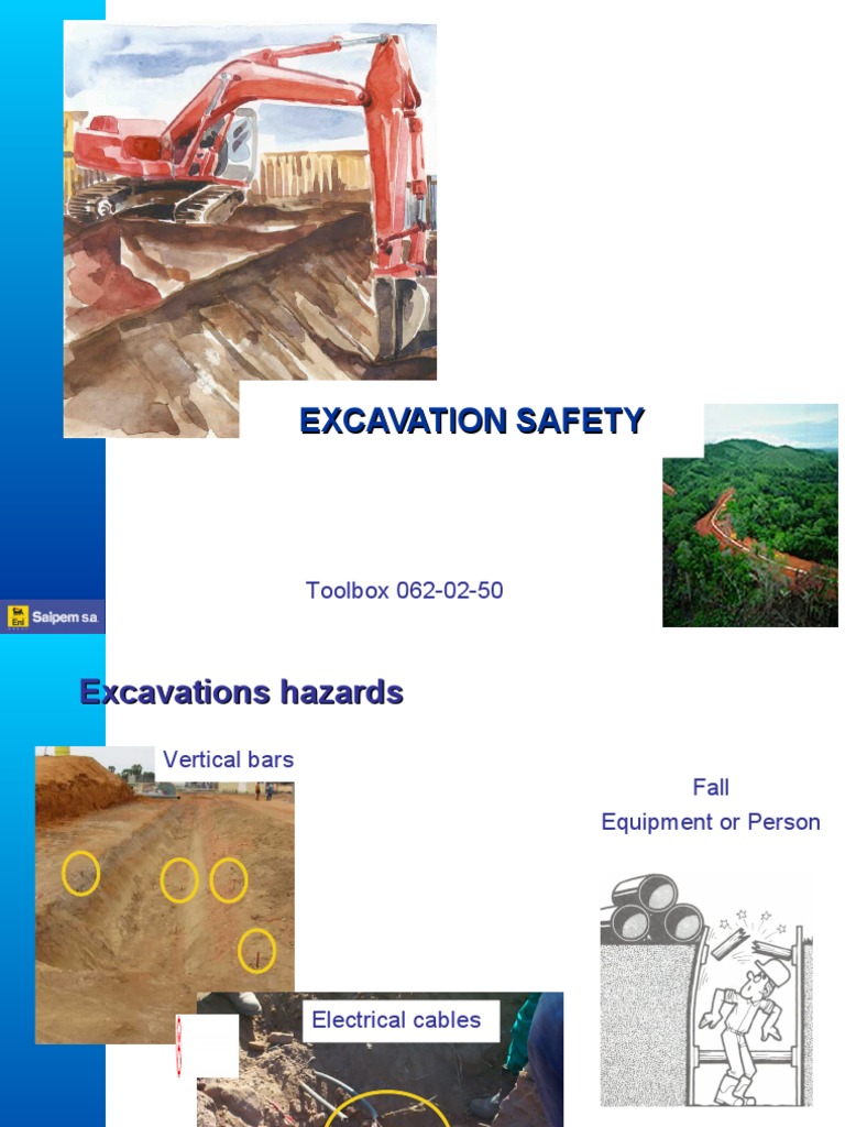 062-02-50 Excavation Safety | PDF | Science & Mathematics