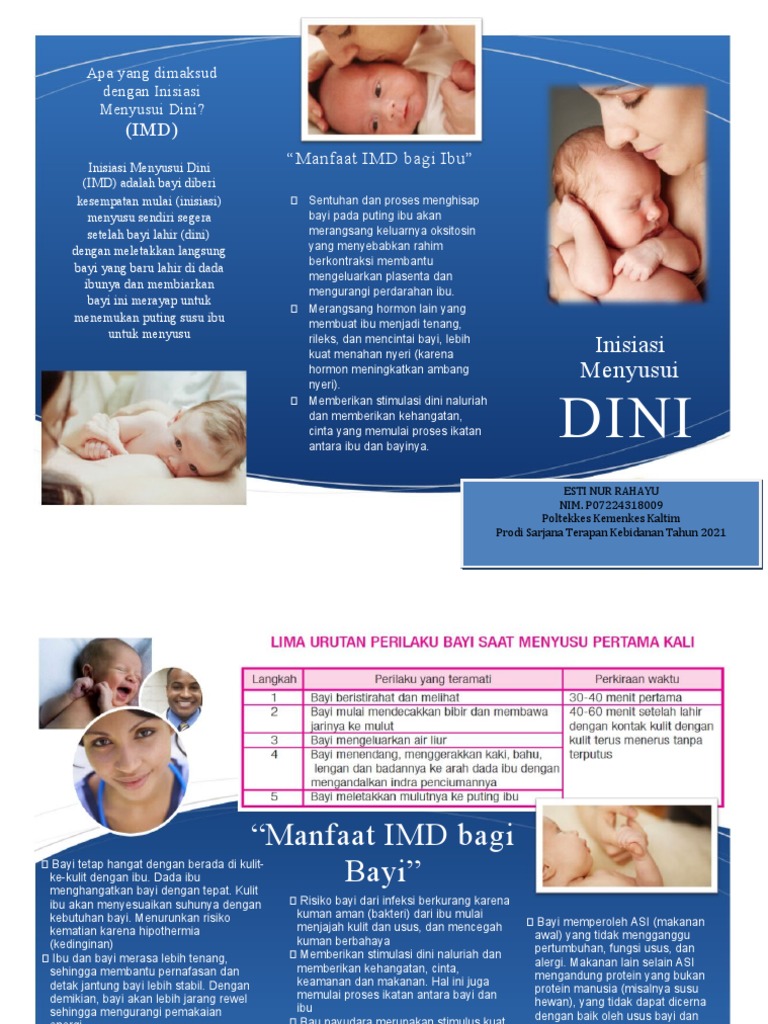 Manfaat Inisiasi Menyusui Dini (IMD) | PDF