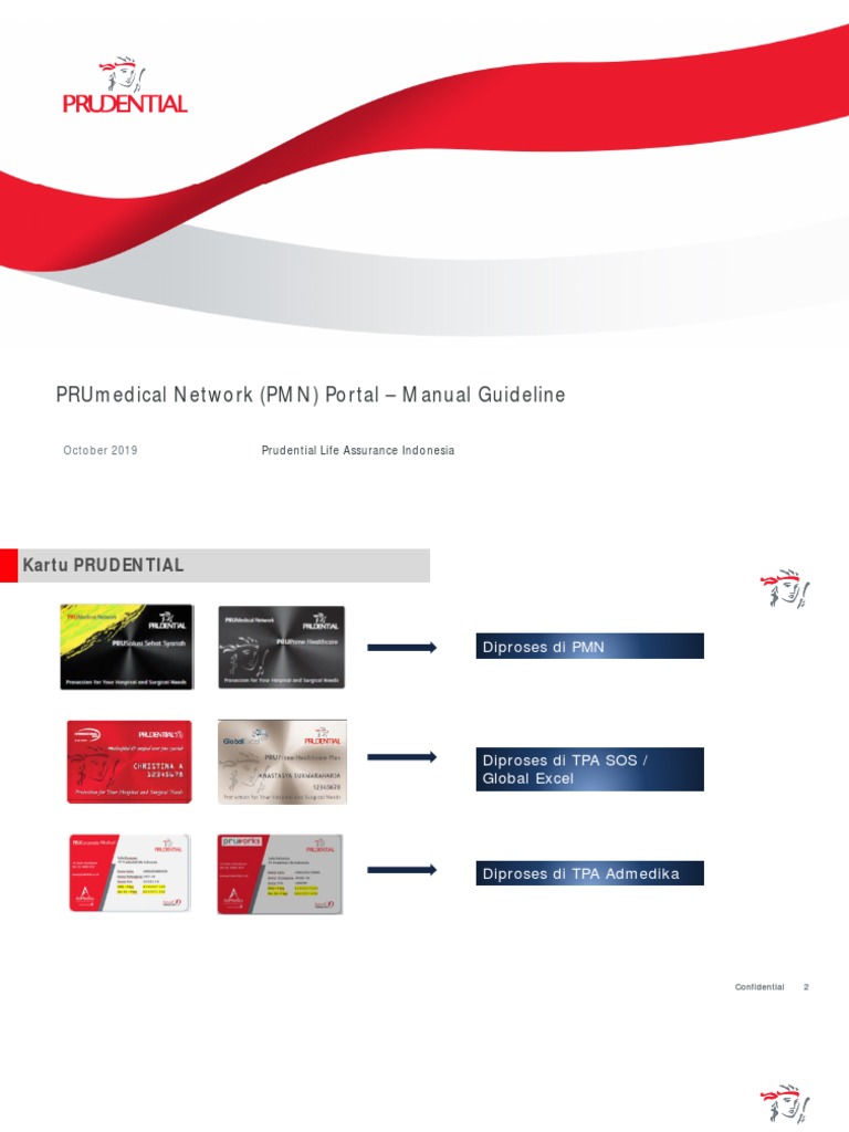 PRUmedical Network (PMN) Portal Pre Admission | PDF