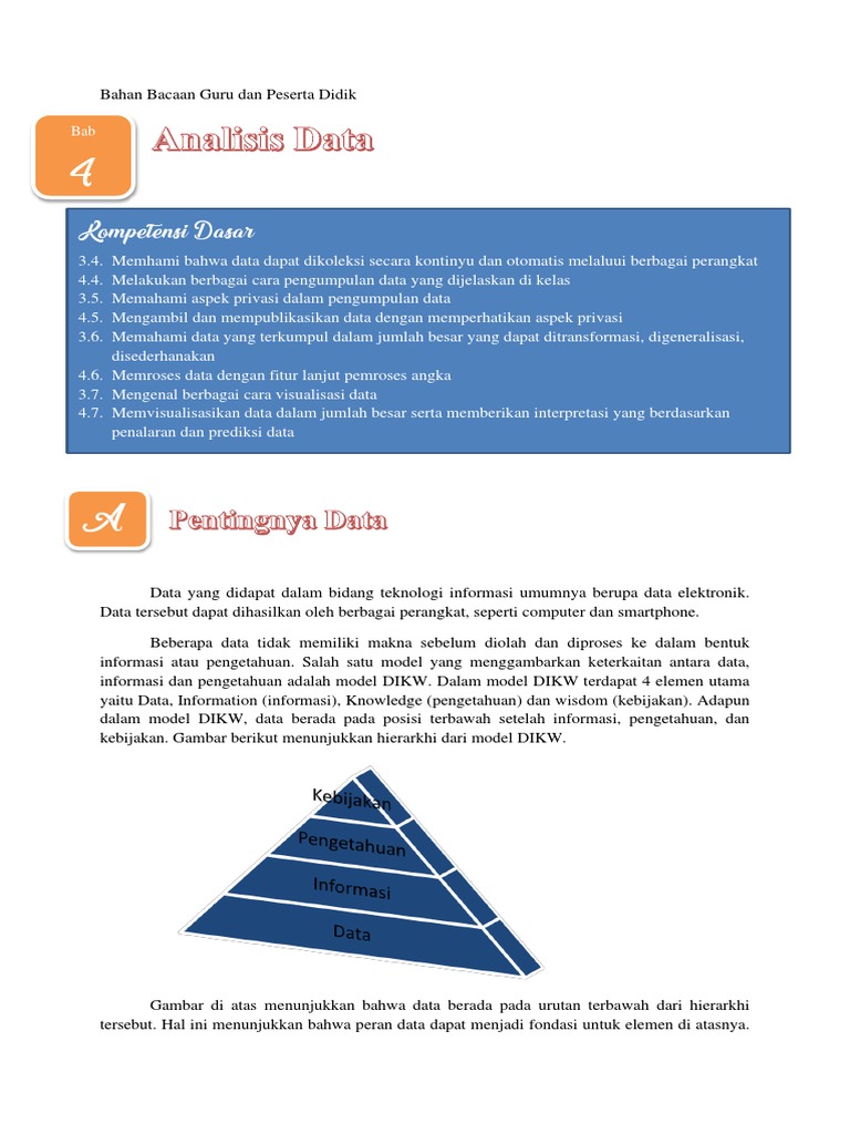 Analisis Data | PDF | Metode & Bahan Ajar | Komputer