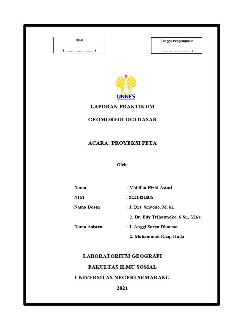 LAPRAK 3 - Detail Peta | PDF