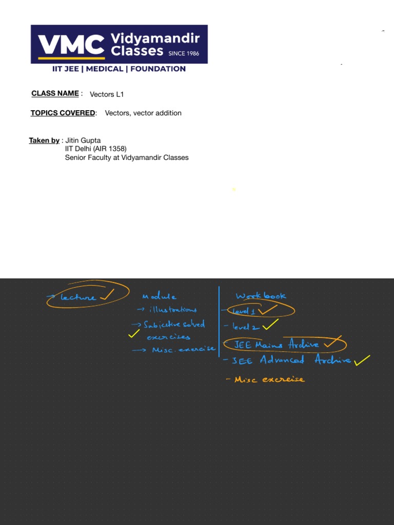 Vectors and Vector Operations: An Introduction to Vectors, Vector Addition, and Other Key ...