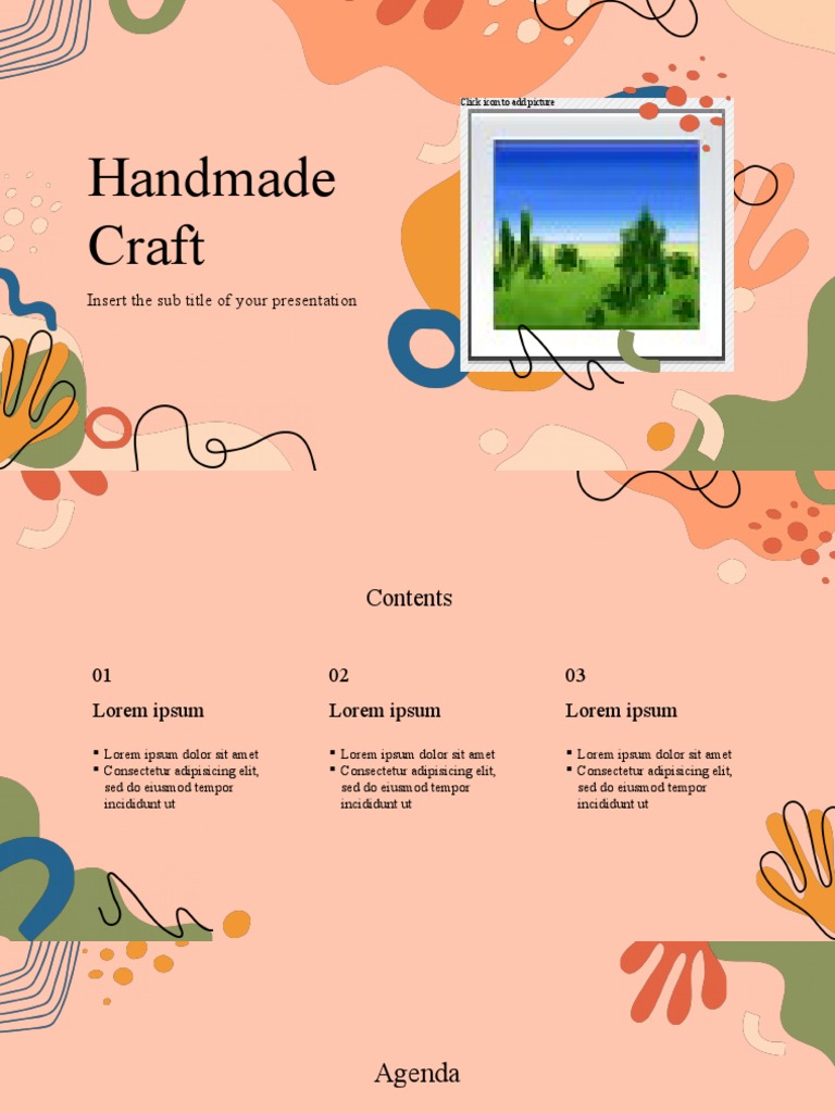 Craft Presentation Template Guide | PDF