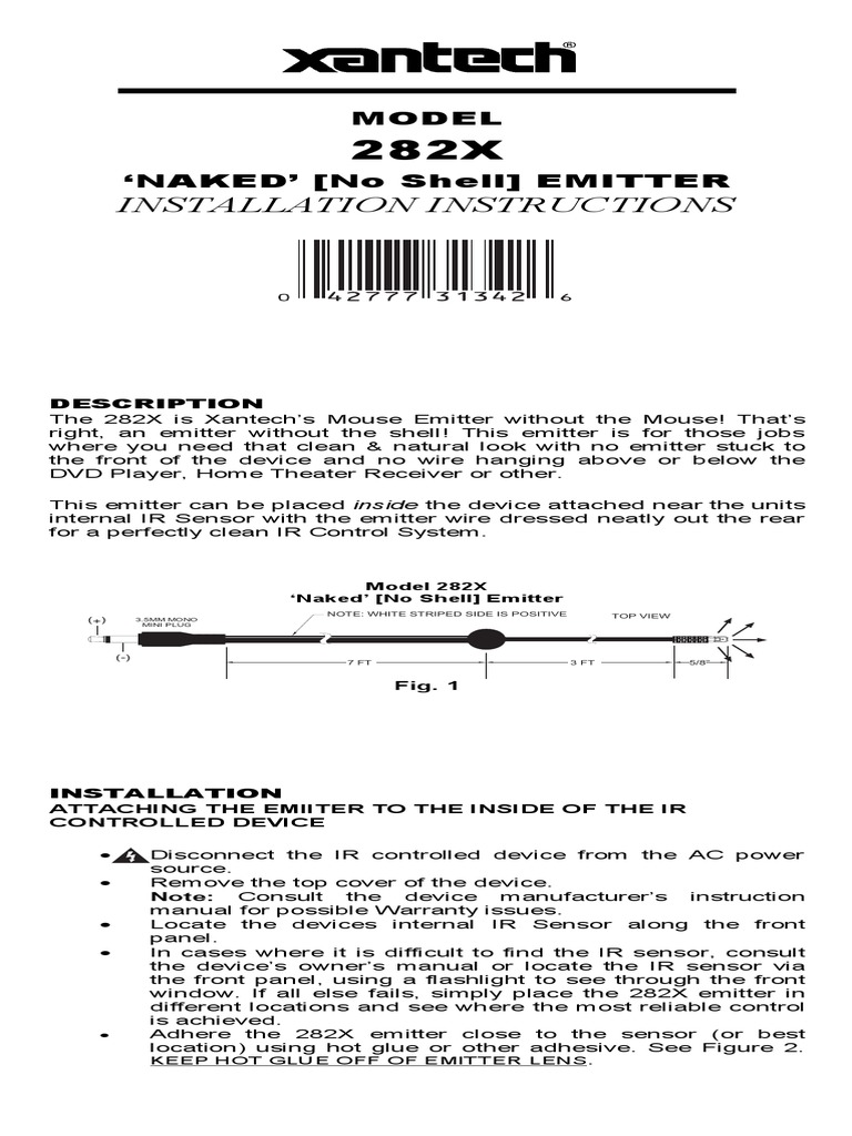PDF 282X Installation-Guide | PDF | Electronics | Equipment