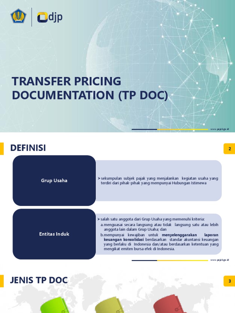 Transfer Pricing Documentation (TP Doc) : WWW - Pajak.go - Id | PDF