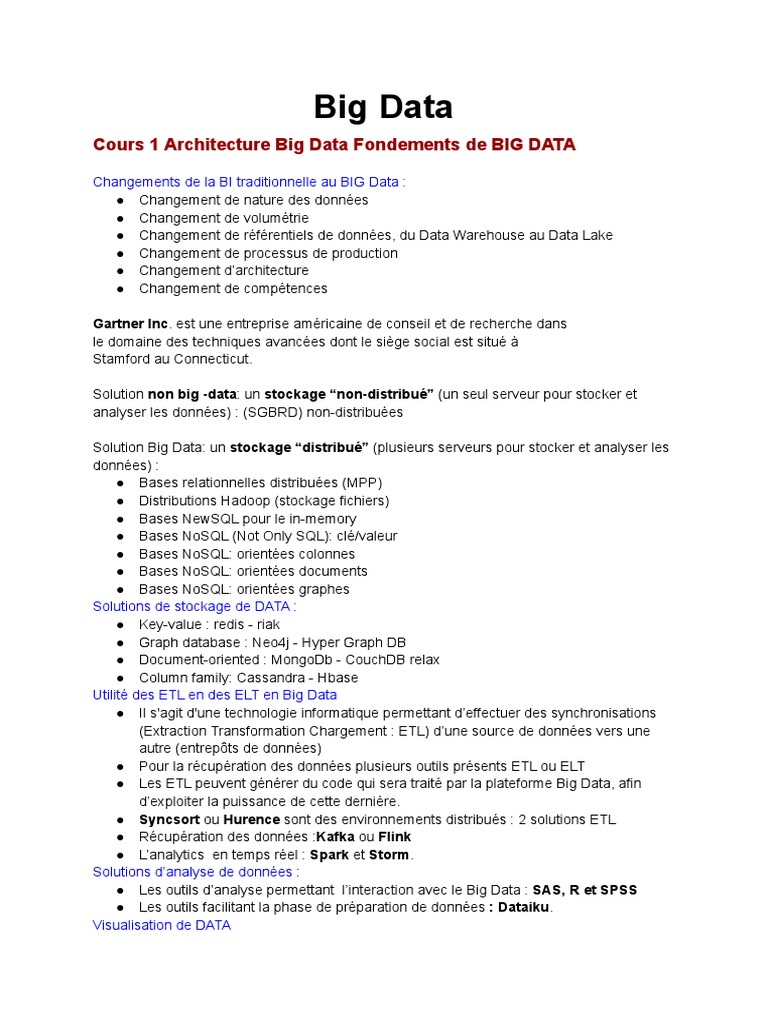 Resume Big Data | PDF | Apache Hadoop | MapReduce