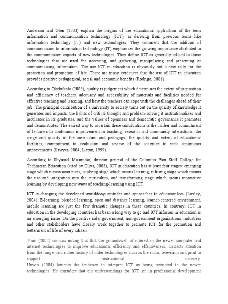 Summary ICT | PDF | Graphical User Interfaces | Educational Technology