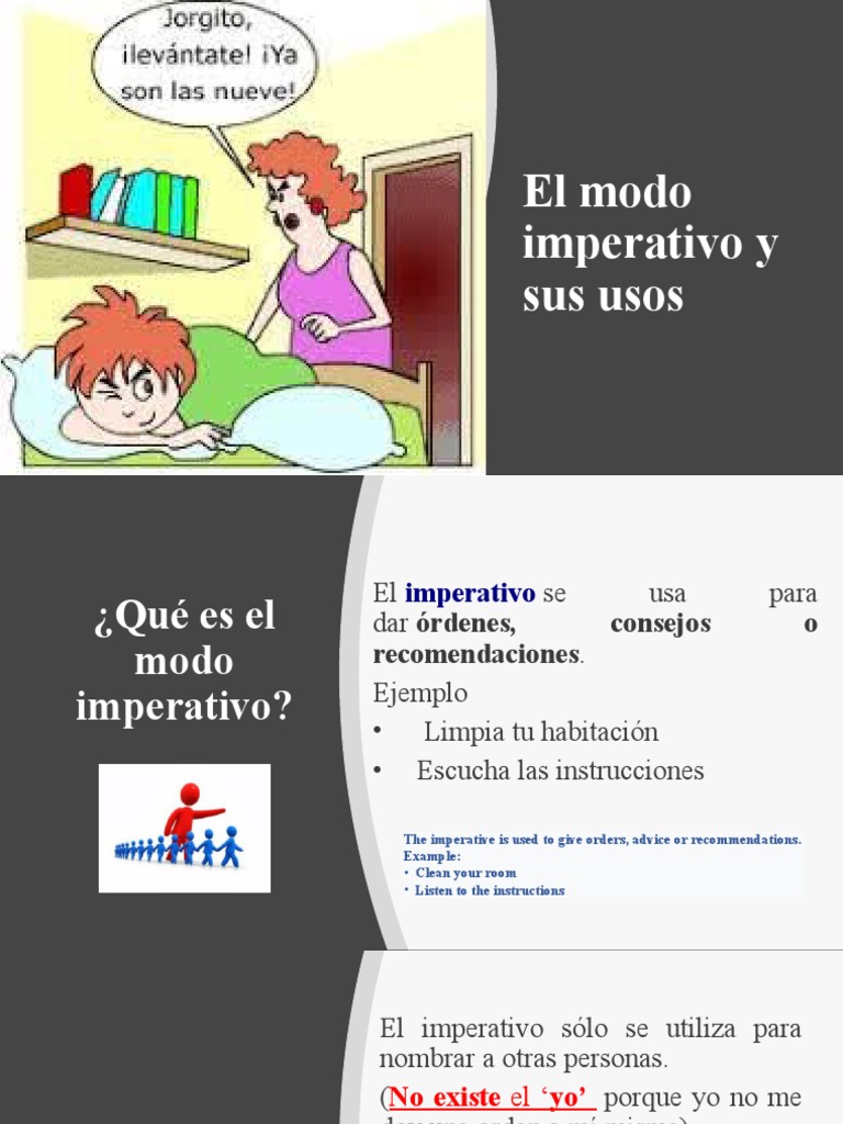 El Imperativo | PDF | Crecimiento personal y profesional | Artes del ...