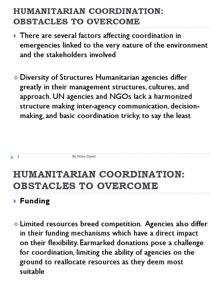 Humanitarian Logistics - 4 | PDF | United Nations | International Relations