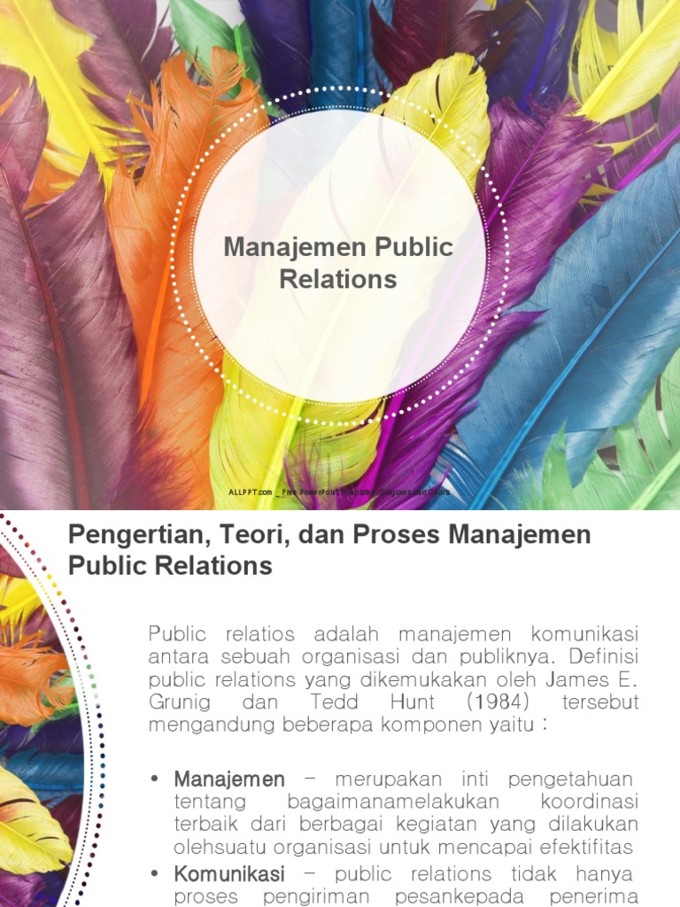 Manajemen Public Relation | PDF