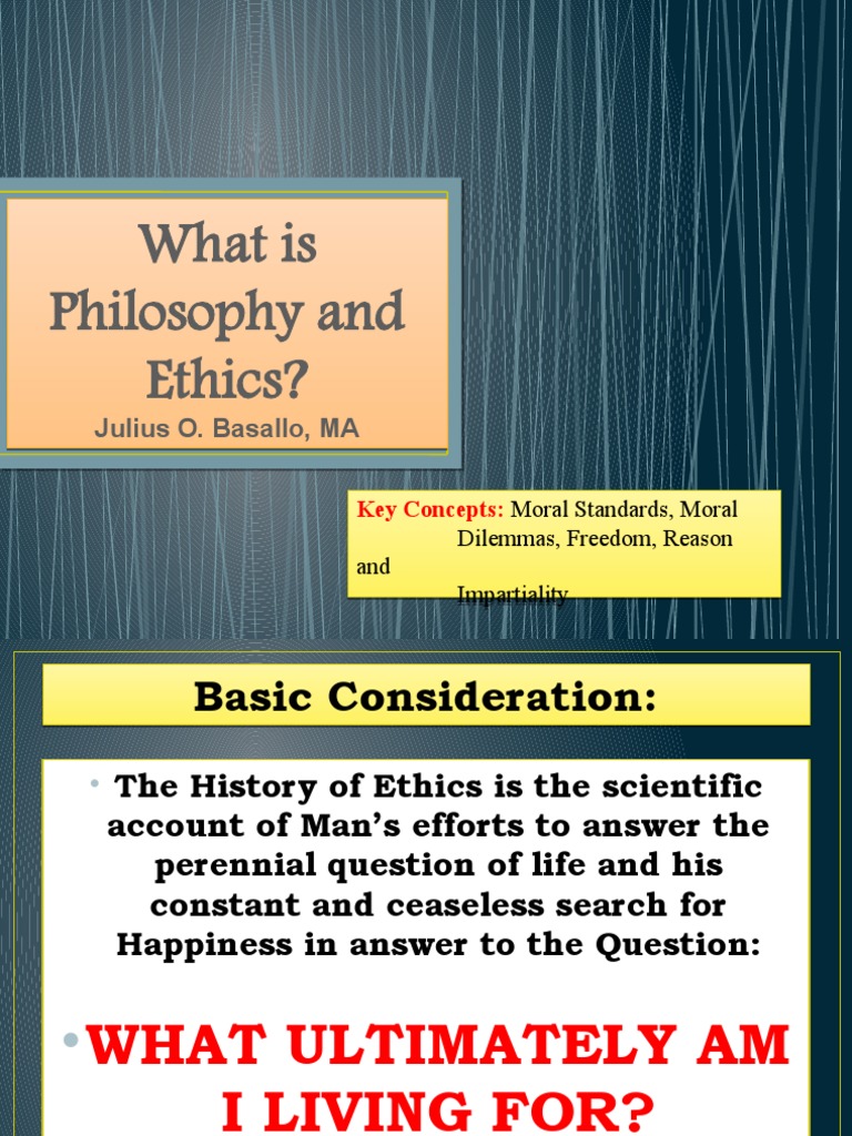 What Is Philosophy and Ethics? | PDF | Morality | Reason