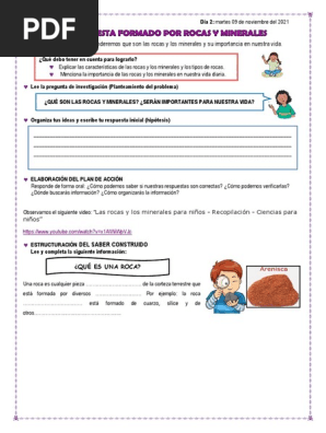 Hoja De Trabajo Sobre Rocas Hojas De Trabajo De Landmark: Plantillas Y