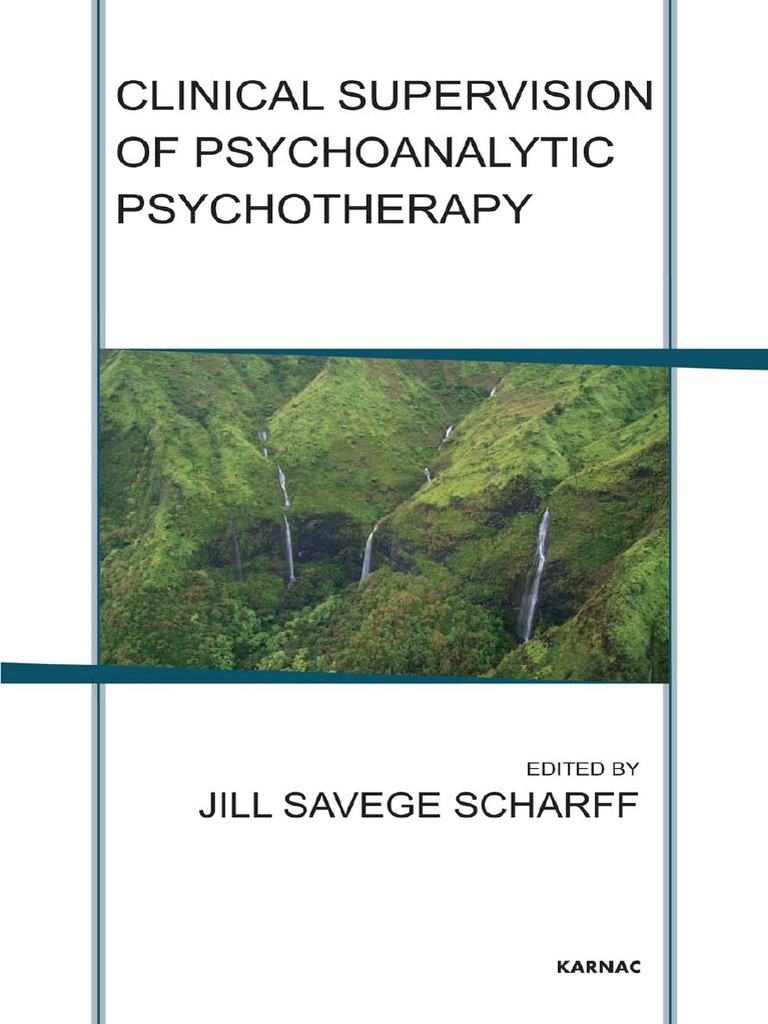 Clinical Supervision of Psychoanalytic Psychotherapy PDF | PDF | Psychoanalysis | Psychotherapy