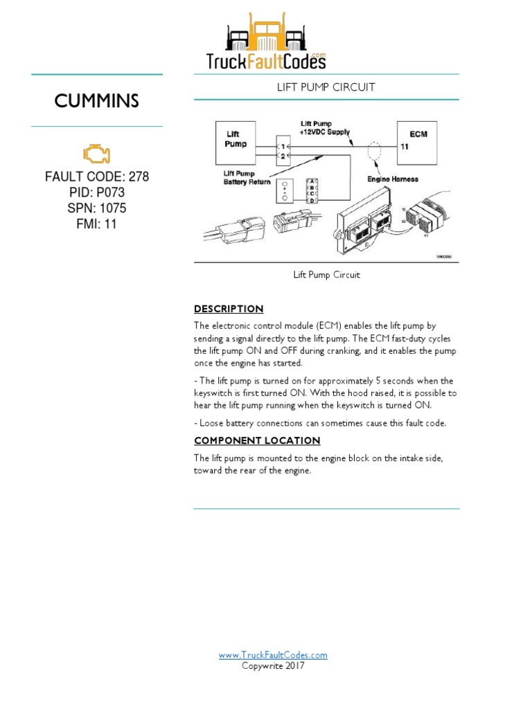 Fault Code 278-01 | PDF | Electrical Connector | Switch