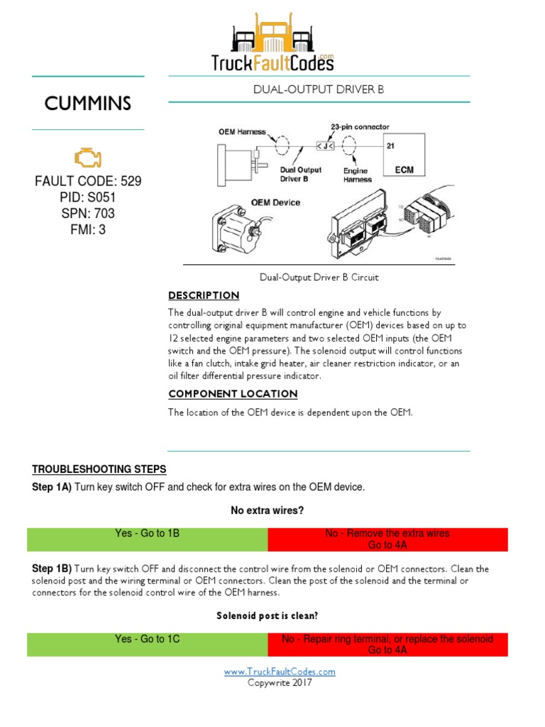 Fault Code 529 | PDF | Electrical Connector | Switch