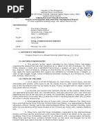 Example PNP Police Report | PDF