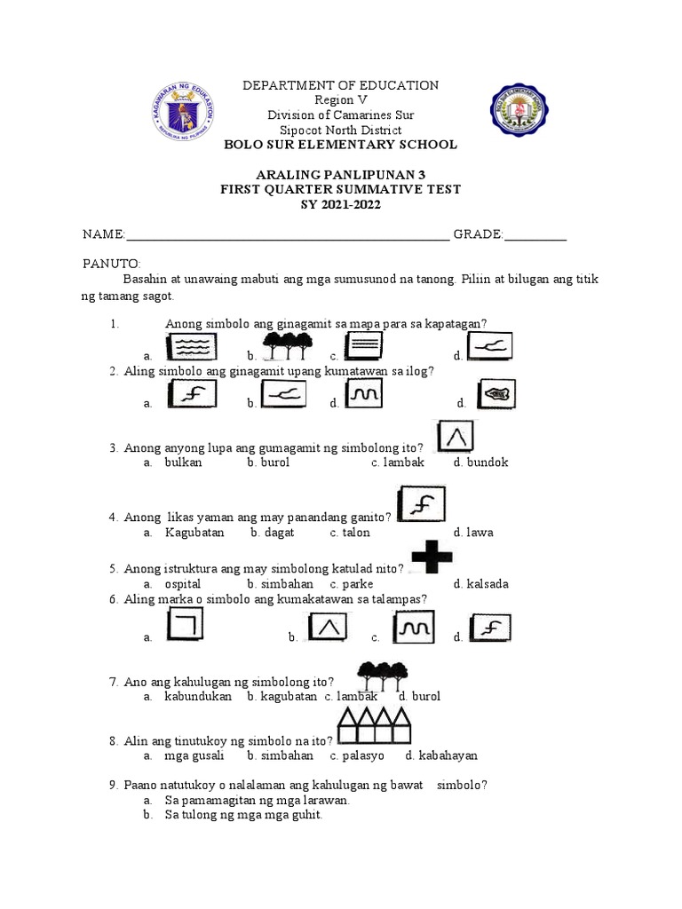 Aral Pan 3 Summative | PDF