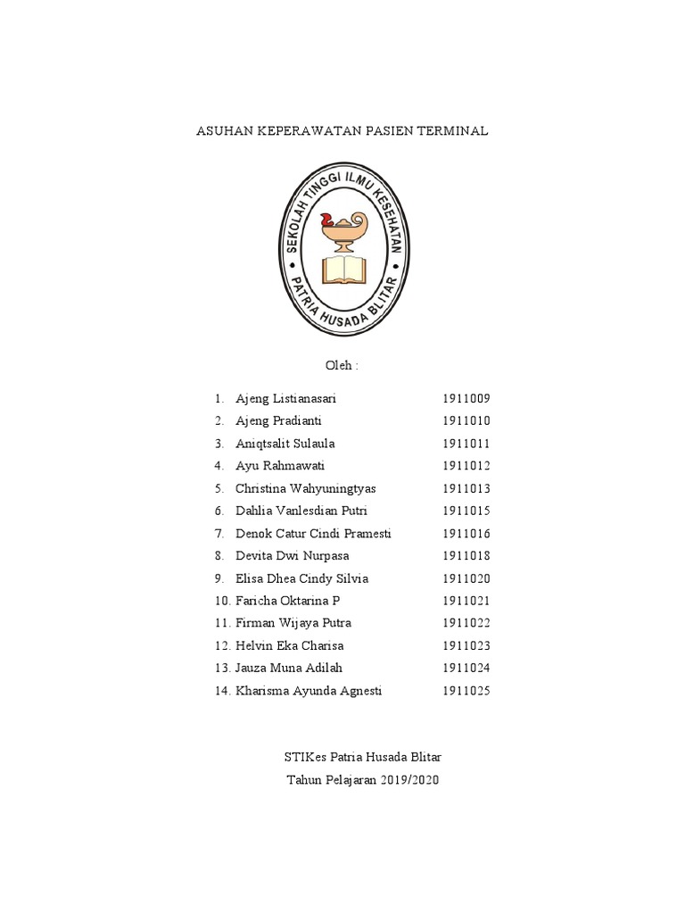 Asuhan Keperawatan Pasien Terminal | PDF