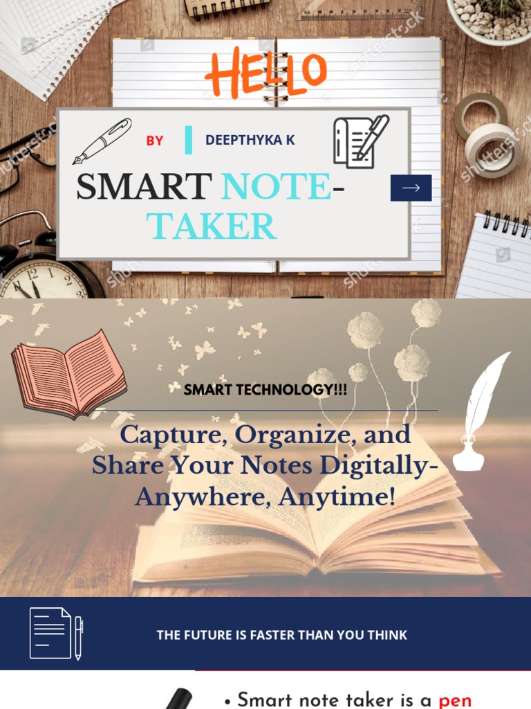 Smart Note - Taker | Download Free PDF | Sensor | Computer Hardware