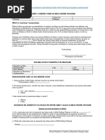 Deworming Consent Form | PDF