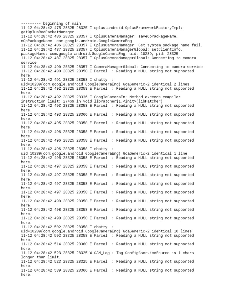 Log Cat 1636666122390 | PDF | Software Development | Software Engineering