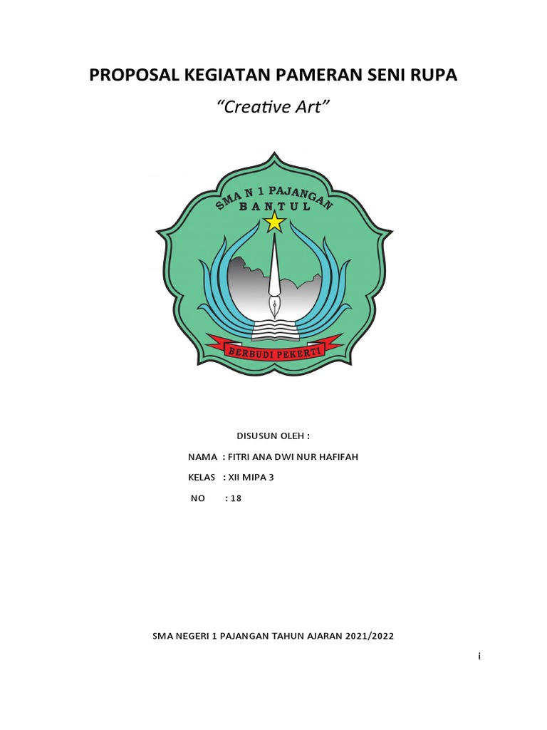 Proposal Pameran Seni Rupa | PDF
