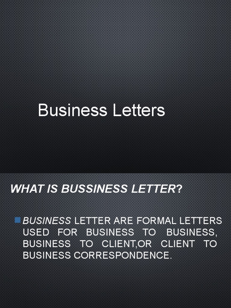 Essential Guide to Business Letters | PDF | Writing | Written Communication