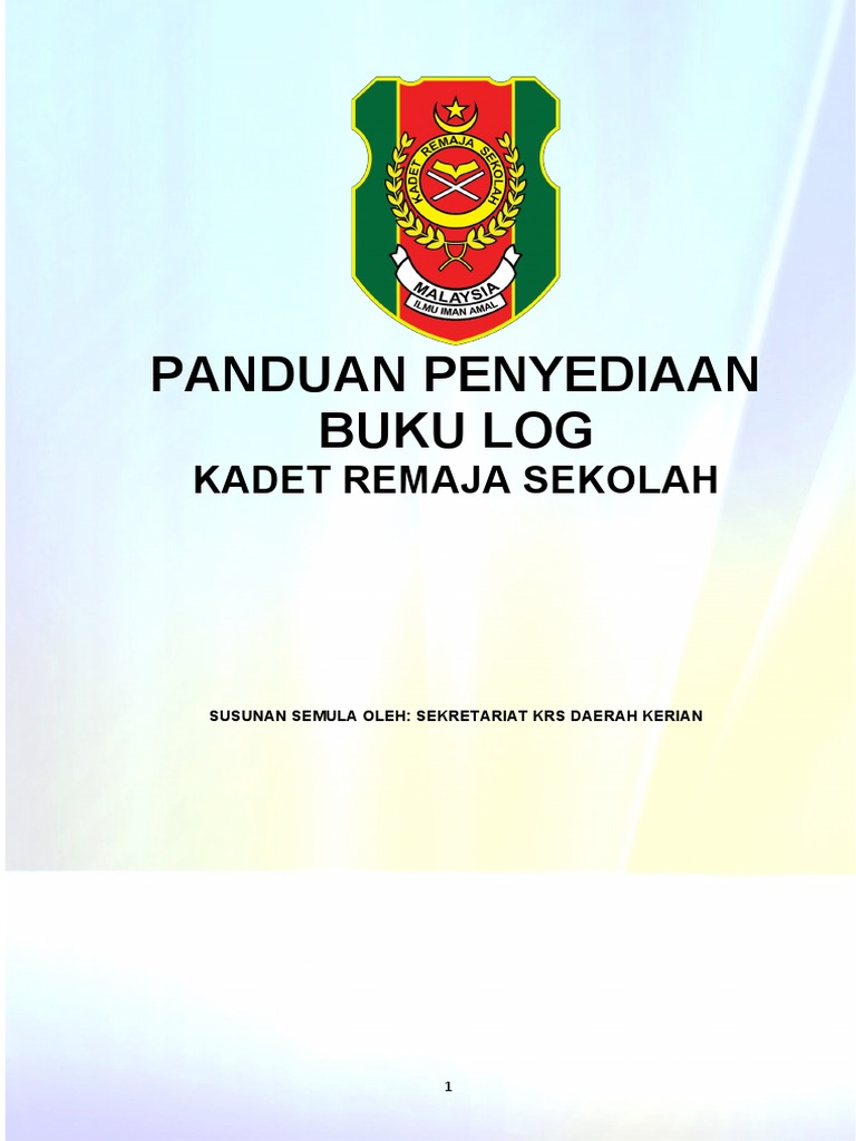 Panduan Penyediaan Buku Log KRS | PDF