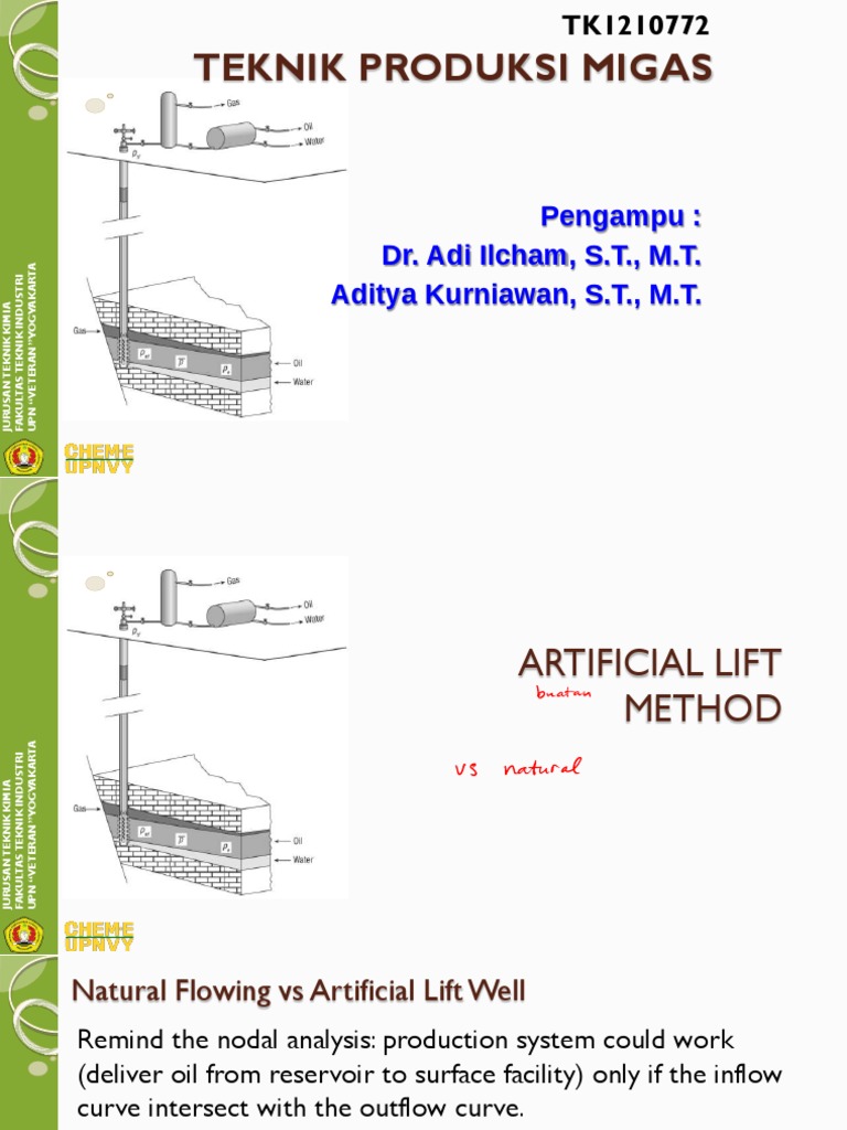 TK - Artificial Lift Method | PDF | Pump | Equipment